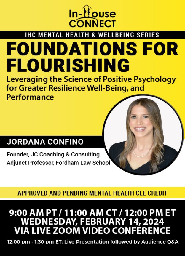 Foundations for Flourishing: Leveraging the Science of Positive Psychology for Greater ...