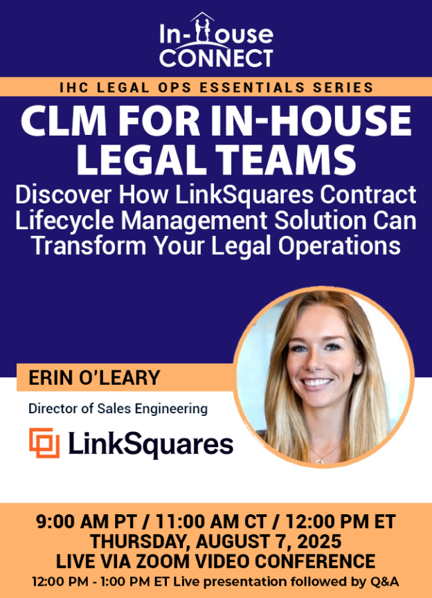 CLM for In-House Legal Teams: Discover How LinkSquares Can Transform Your Legal Operations - In ...